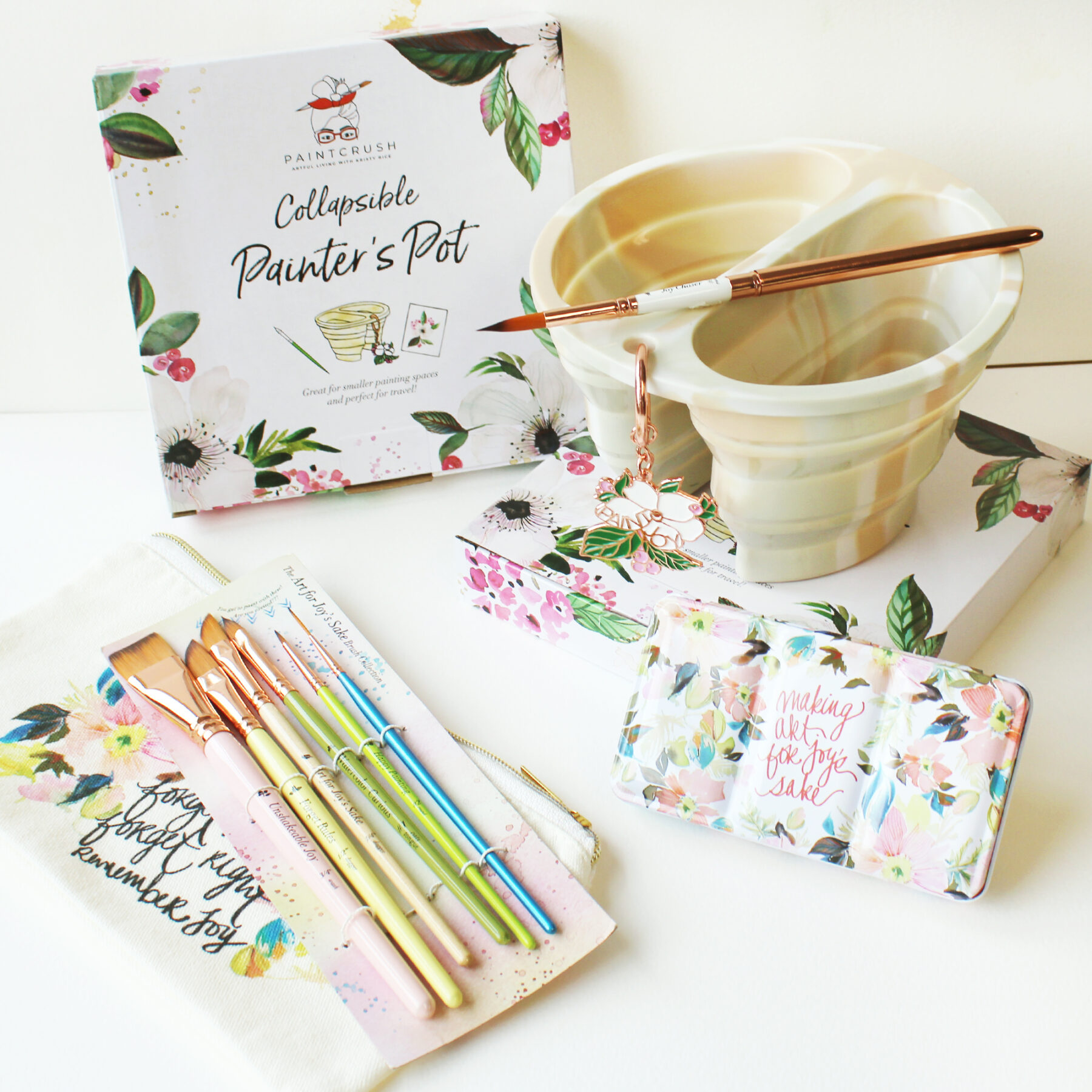 Collapsible Painter's Pot - Unique Shopping for Artistic Gifts